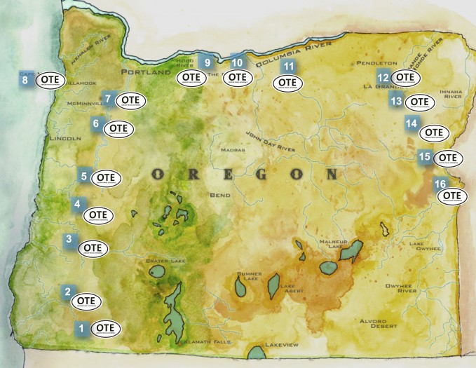 coffee_map - Oregon Travel Information Council