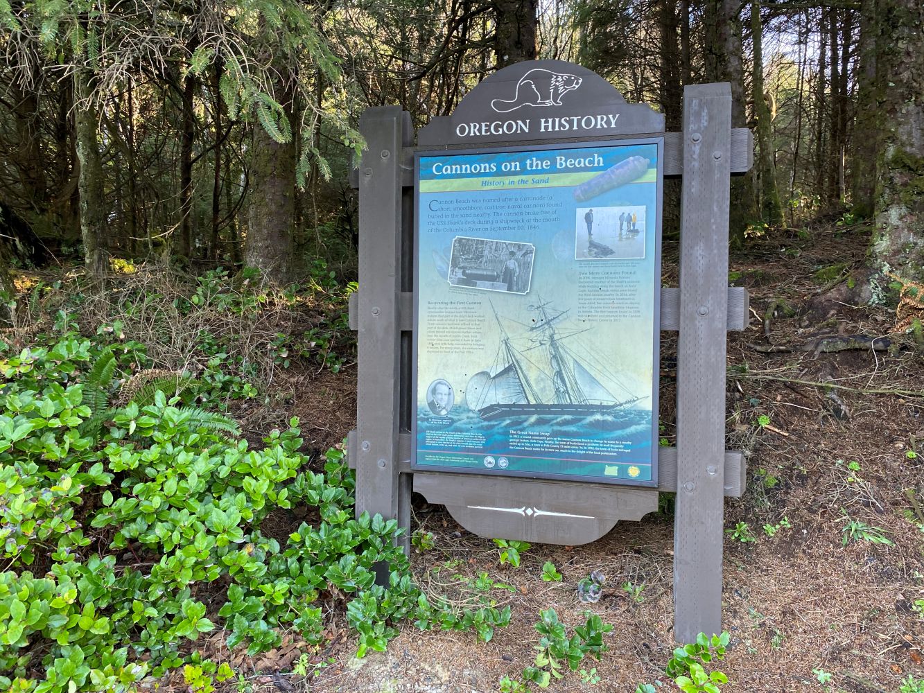 Cannons on the Beach - Oregon Travel Information Council
