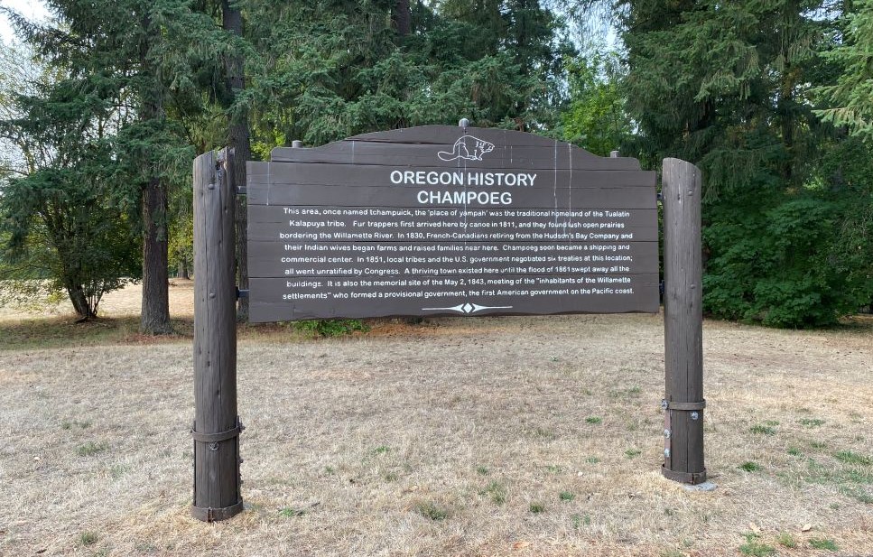 Champoeg - Oregon Travel Information Council