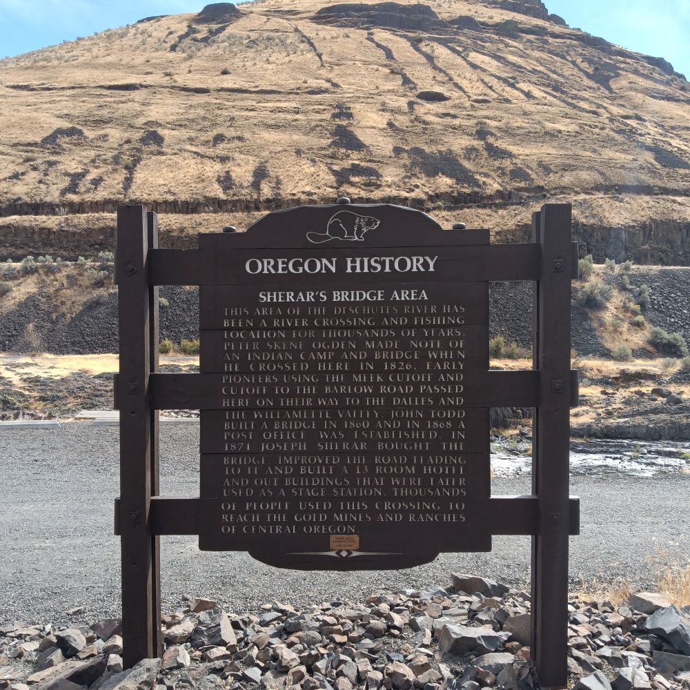 Sherar's Bridge Area - Oregon Travel Information Council
